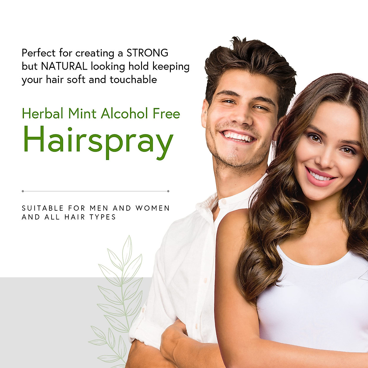 Honeybee Gardens Herbal Mint Alcohol Free Hair Spray