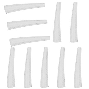 Non‑Slip Tweezers, Tweezers Reusable Tweezers Tip Cover Design Thickened Silicone Design for Eyelashes Grafting Tweezers