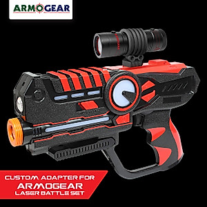 ArmoGear Kids Action Camera with Video Recording – Action Camera Mount on Bike, Helmet, or Laser Gun – Great Sports Accessory for Kids