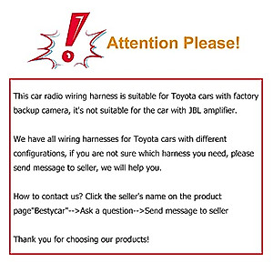 Car Radio Stereo Power Harness Wiring for Toyota Corolla Highlander CHR Reiz USB Cable CANBUS Decoder for 9/10.1'' Head Unit CD Player Support OEM Camera Steering Wheel Control Orignal USB