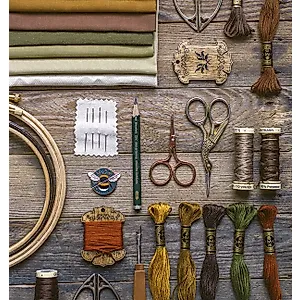 Paint with Thread: A step-by-step guide to embroidery through the seasons