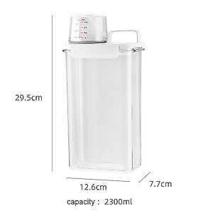 CLEAR AIRTIGHT FOOD STORAGE CONTAINER (SMALL)
