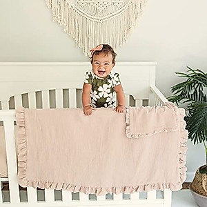 Leyl&Ari Toddler Blanket (Dusty Rose)