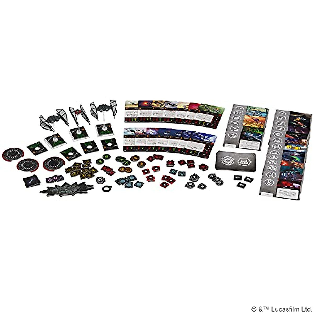 Star Wars X-Wing 2nd Edition Miniatures Game Furty of the First Order EXPANSION PACK - Strategy Game for Adults and Kids, Ages 14+, 2 Players, 45 Minute Playtime, Made by Atomic Mass Games