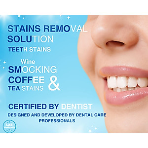 Whiting Stripes | White Teeth Strips | 28 Whitening Strips for Teeth | 14 Teeth Whitening Strip Treatments White Strips | Blanqueador de Dientes | Whitestrips | Safe & Effective Fast Results