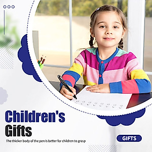 Zonon 10 Pieces Stylus Pens with Light 3-in-1 Multi-Function Touch Screen Pens LED Light Stylus Ballpoint for Smartphones Tablets PC Pads for Homes Offices Writing in The Dark