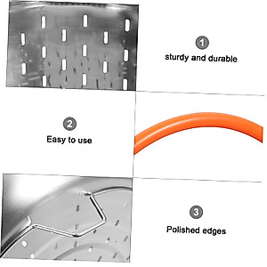 TIDTALEO stainless steel rice steamer sticky rice cooker basket rice cooker steamer basket steam insert basket stainless steel steamer pot steamer insert for pot silicone Metal liner