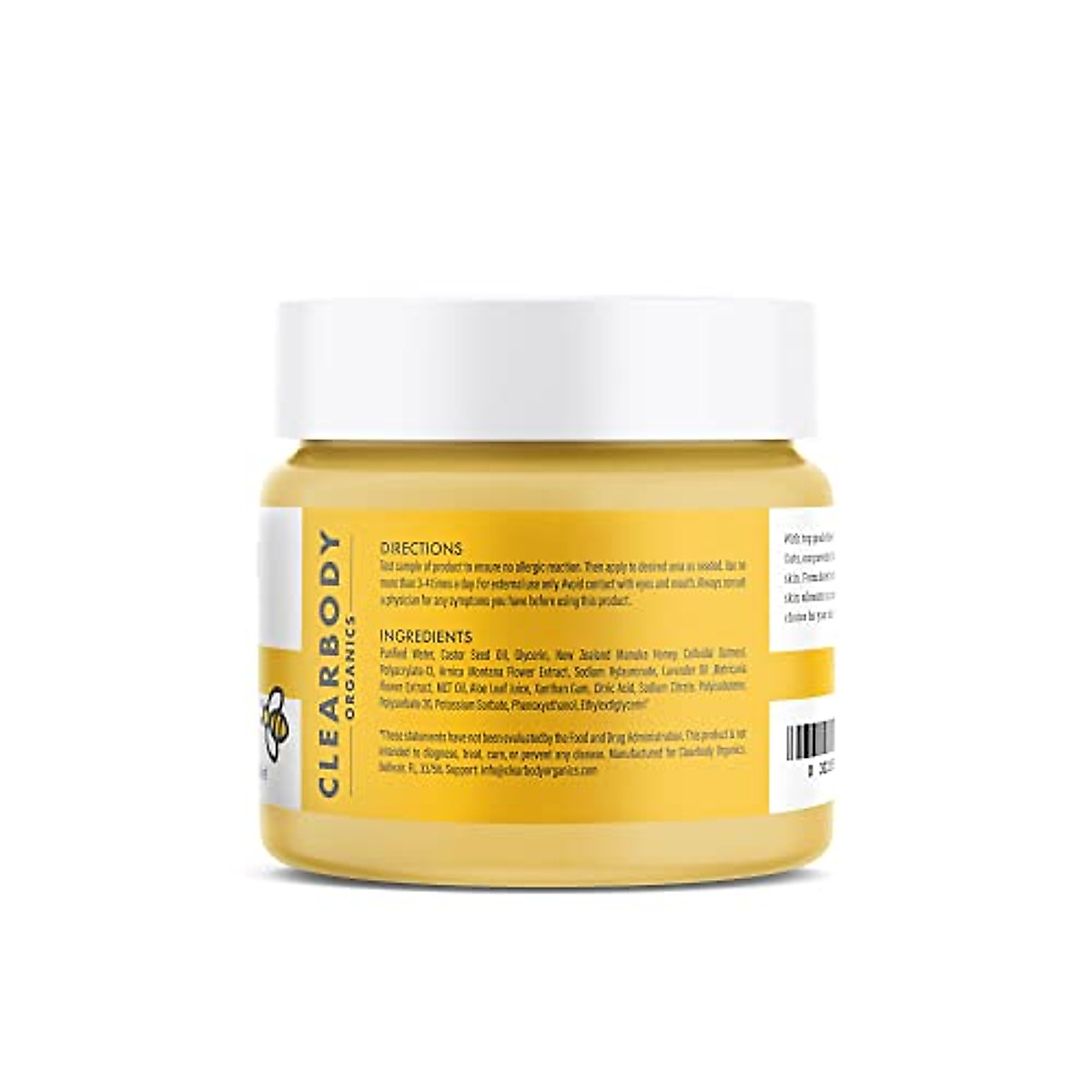 Manuka Relief Cream for Eczema Psoriasis Shingles Prone, Dry Skin- Colloidal Oatmeal & Manuka Honey- Clean, Soothing Ointment for Kids, Adults, Baby- Plant Based Formula Treatment, Eczema Cream