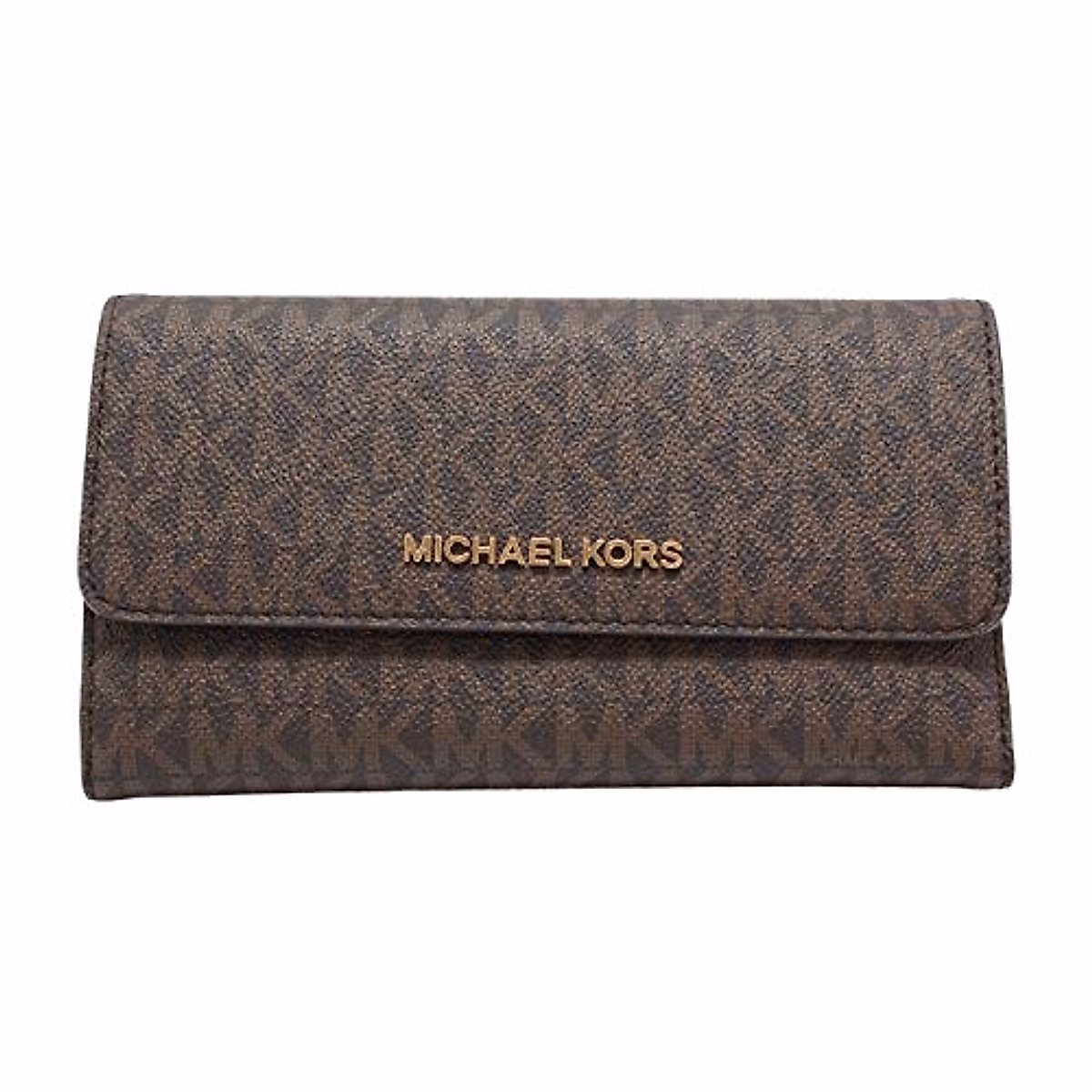 Michael Kors Jet Set Travel Large Trifold - Brown