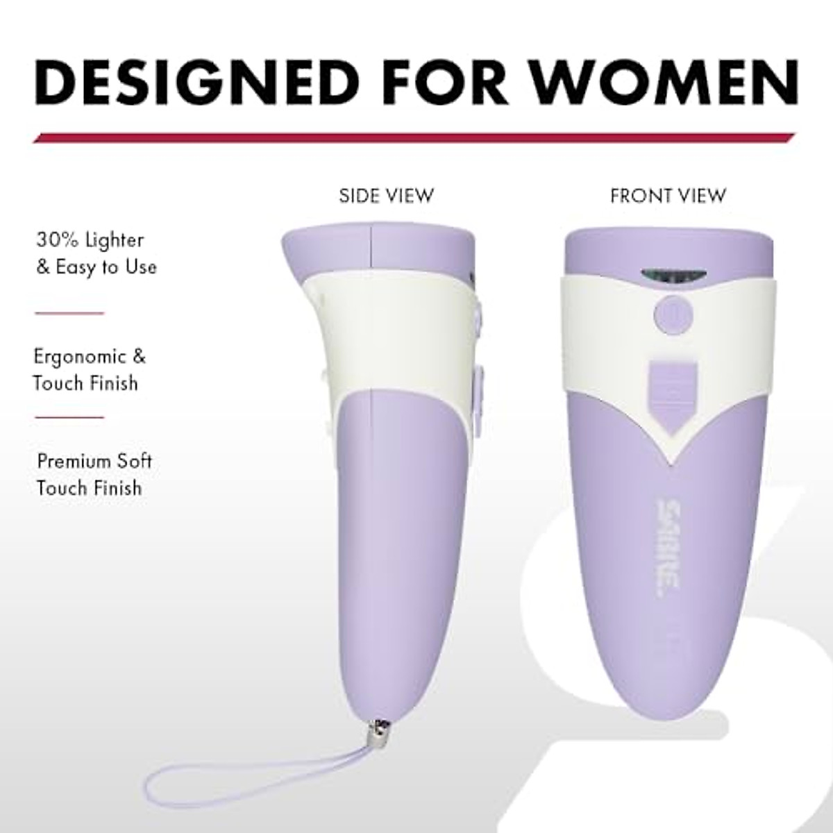 SABRE 3-in-1 Stun Gun with Personal Alarm & LED Flashlight, 1.69 µC Charge, Loud 130dB Alarm, 130 Lumen LED Light (3 Modes), Rechargeable Battery, Compact-Ergonomic Design, Travel Case & Charging Cord