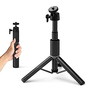 WEWATCH Projector Pocket Tripod Stand - PS101 12 inch Lightweight Tripod Stand, Compact, Aluminum Alloy Portable Projector Stand with 360° Ball Head for Projectors, Cell Phone, IP Camera and Webcam