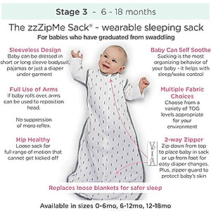 SwaddleDesigns Cotton Sleeping Sack with 2-Way Zipper, Made in USA, Premium Cotton Flannel, Pastel Blue Little Chickies, 6-12MO