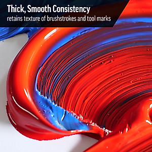 Heavy Body Acrylic Paint by Golden in 5 Ounce Tube Titanium White