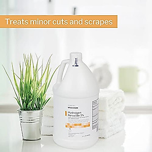 McKesson Hydrogen Peroxide 3%, Topical Solution USP, First Aid Antiseptic, 1 gal, 1 Count