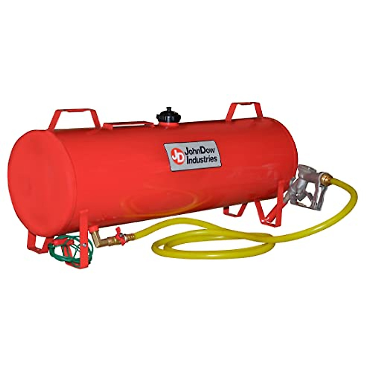 JohnDow Industries JDI-FST15 15 Gallon Fuel Station - Durable and Convenient Fuel Storage and Dispensing Solution,Red