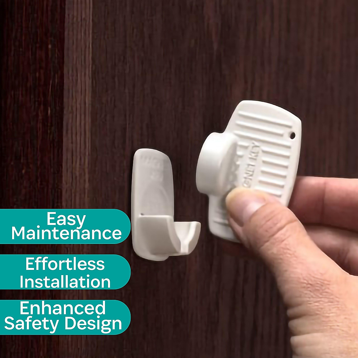 Kidco Magnet Lock Set - 4 Pack Magnetic Locks for Child Protection