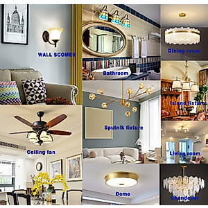 Yaoten T10(T30) E26 TDimmable Led Edison Bulb, Tubular Vintage, Equal 25 Watt Incandescent Bulb, 2W Warm White 2700K for Chandeliers, Ceiling Fan, Wall scones, Pendant, 3 Pack