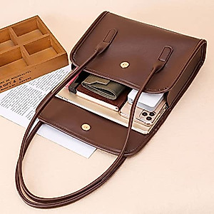 Chloe soo Shoulder Bag for Women Leather Messenger Bag Large Work Tote Bag Professional 13