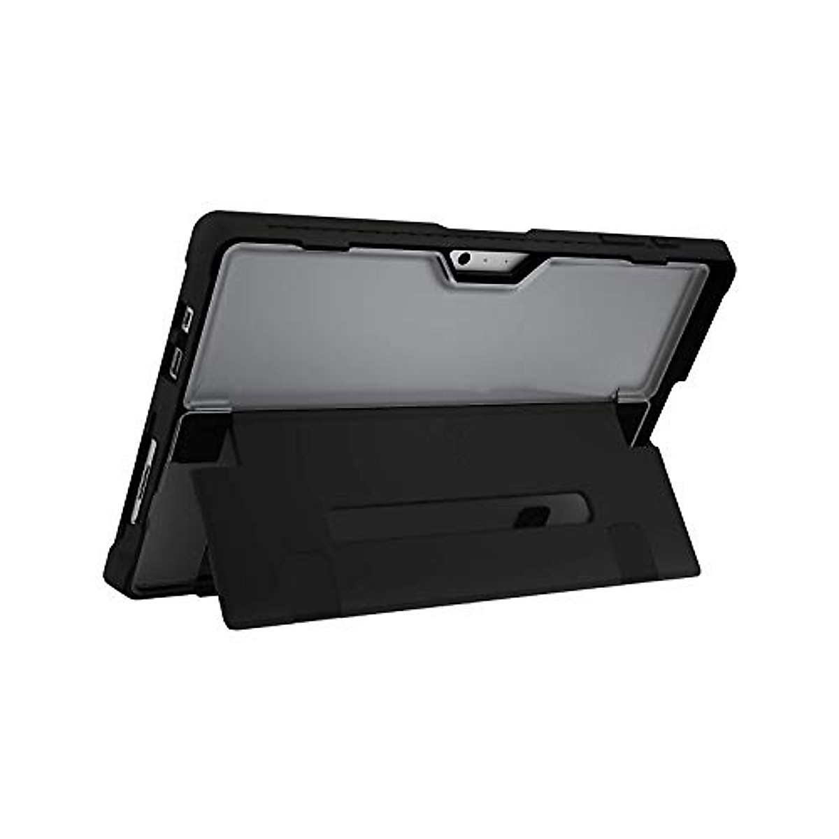 STM Dux Shell for Microsoft Surface Pro 4/5/6/7/7+ - Rugged and Protective case with Pen Storage - Black (stm-222-260L-01)