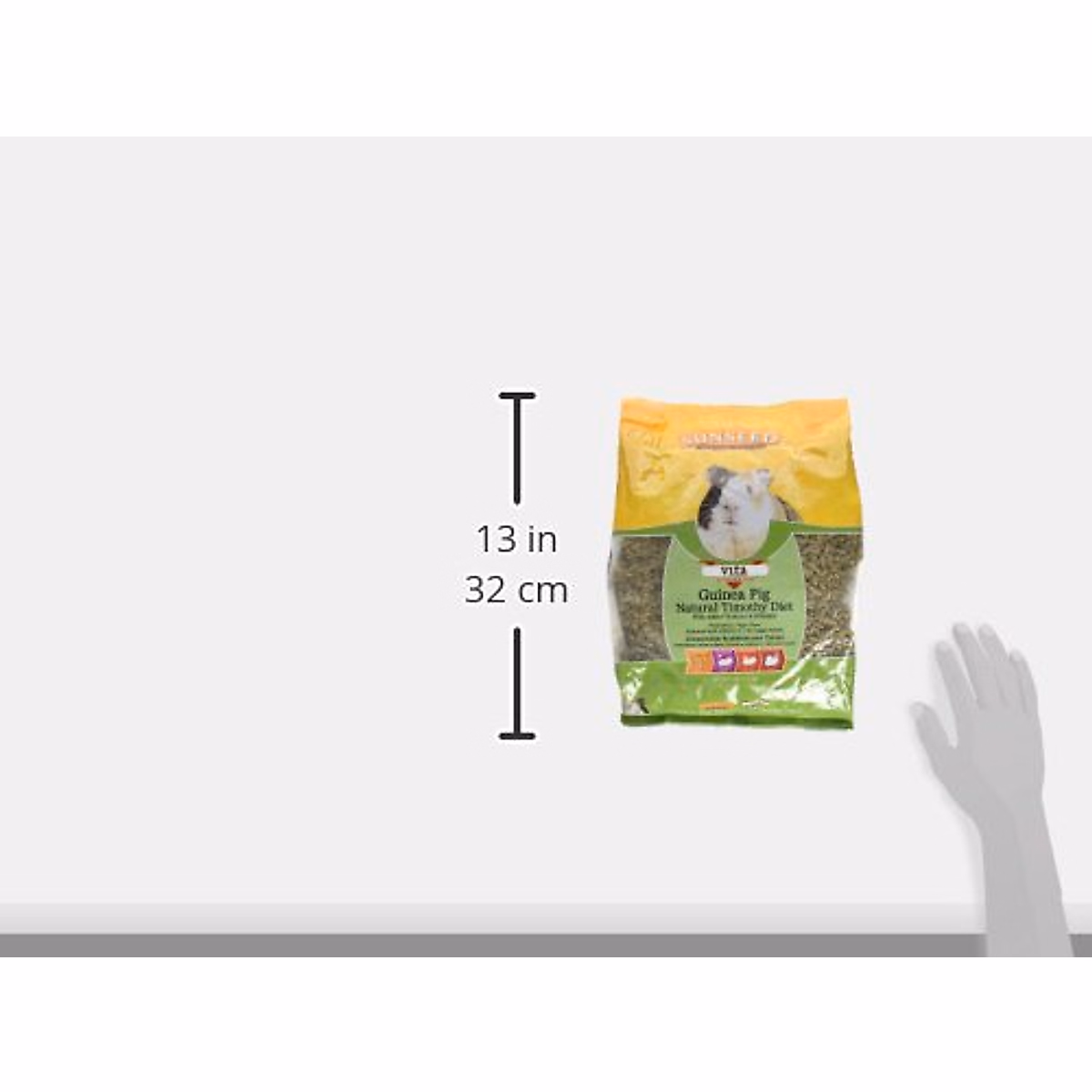 Sunseed Company 36145 1 Piece Vita Sunscription Timothy Guinea Pig Food Treat, 5 Lb