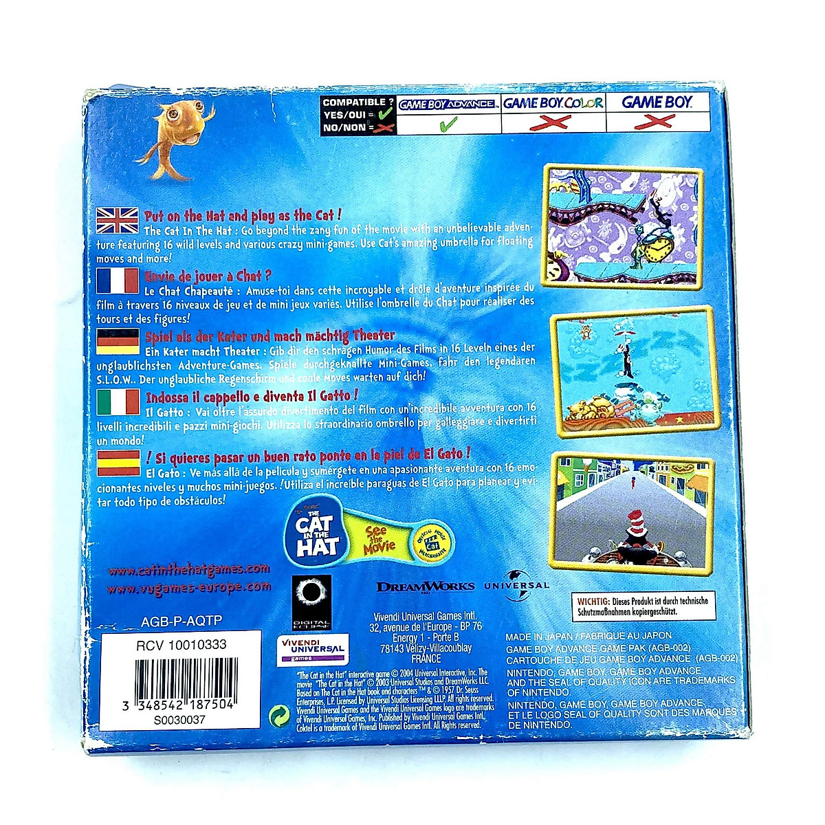 Dr Seuss' Cat in the Hat (GBA)