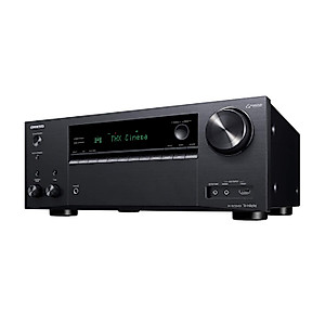 Onkyo TX-NR696 Home Audio Smart Audio and Video Receiver, Sonos Compatible and Dolby Atmos Enabled, 4K Ultra HD and AirPlay 2, Black