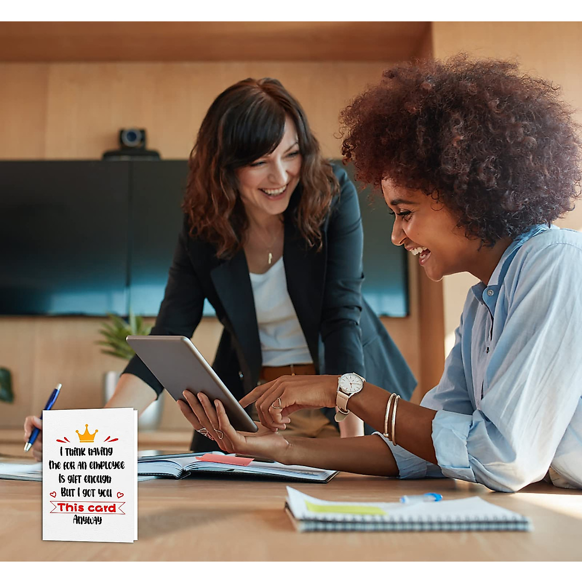 PETCEE Funny Boss Day Card for Women Men Boss Day Gifts Card for Boss from Employee Bosses Day Greeting Card for Lady Boss Her Him, National Boss's Day Gift Ideas Christmas Birthday Gifts for Male Female Boss Manager