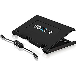 TC-Helicon GoXLR Revolutionary Online Broadcaster Platform with 4-Channel Mixer, Motorized Faders, Sound Board and Vocal Effects, Officially Supported on Windows | TC-Helicon GO XLR Desk Stand