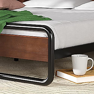 ZINUS Therese Metal Platform Bed Frame / No Box Spring Needed / Wood Slat Support / Easy Assembly, Full
