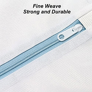 Mesh Laundry Bags,4pcs Large and Small Clothing Washing Bags for baby clothes,Underwear,T-Shirt, Coat,Shoes,active wear and Travel Laundry Storage Bag (Size:XL,L,M,S)