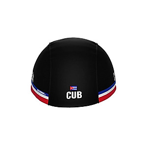ScudoPro Cuba Black Code Bike Cycling Cap Road MTB or Running