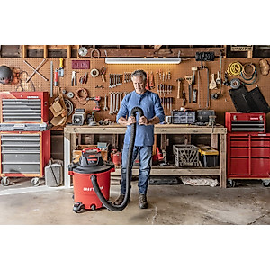 Craftsman CMXEVBE17596 20 Gallon 6.5 Peak HP Wet/Dry Vac, Heavy-Duty Shop Vacuum with Attachments and Additional General Purpose Filter