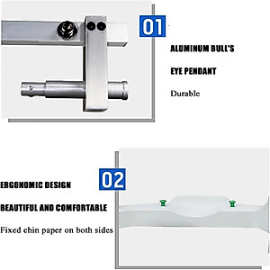 CFDZCP Optometry Lifting Chin Bracket H-Type Vision Training Forehead Bracket, Forehead Support Optometry Accessories, Optometry Lifting Chin Bracket with Adjustment Knob