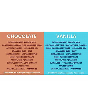 Fairlife Nutrition Plan High Protein Shake Variety Pack | VANILLA & CHOCOLATE- (3 Pack Each) | - 11.5 Fl Oz (6 Pack)