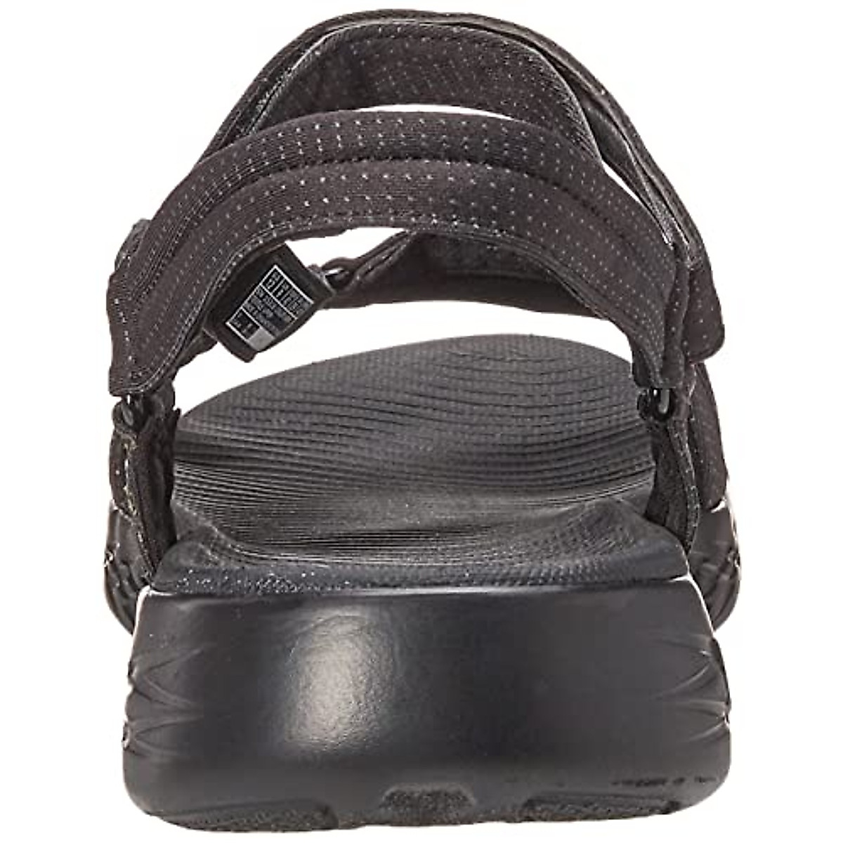 Skechers womens On-the-go 600 - Brilliancy Sport Sandal, Black, 10 US
