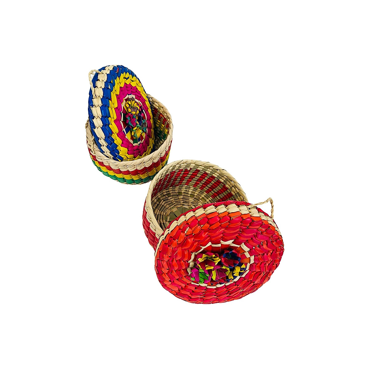 Leos Imports Handmade Mexican Palm Tortilla Basket, Tortillera Made in Mexico