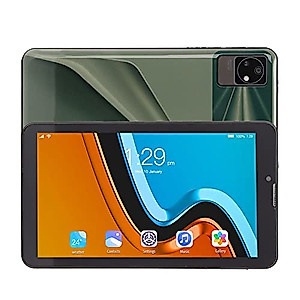 Vikye 7 Inch Tablet, 1280x800 IPS HD Display Tablet 2G and 32GB 5GWIFI Octa Core Processor 3500mAh Battery Kids Tablet (US Plug)