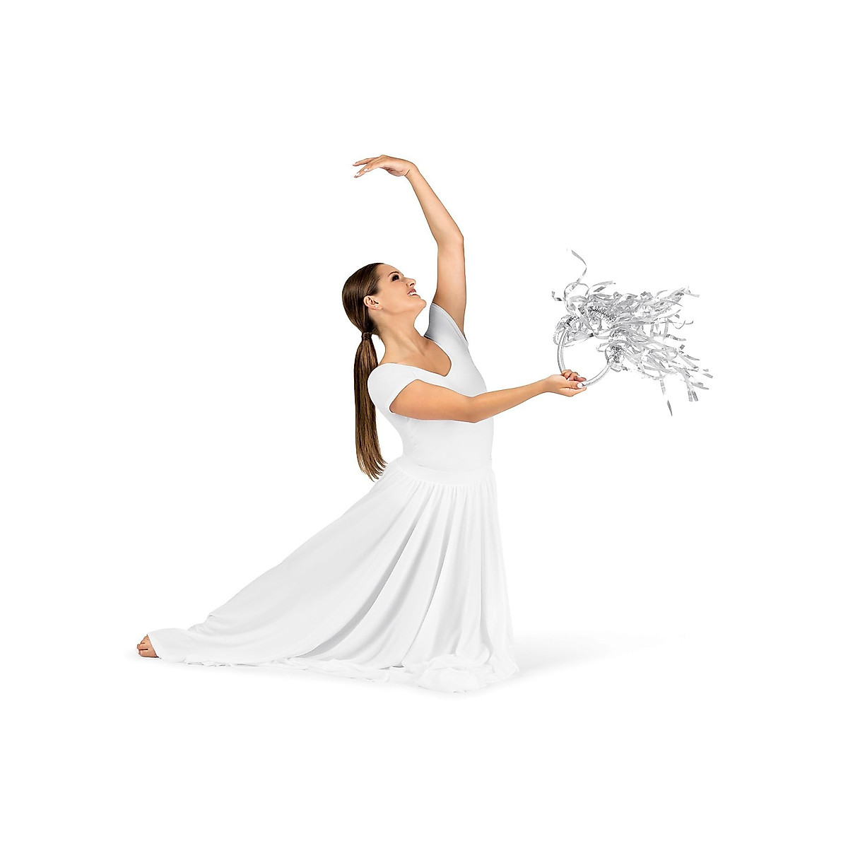 Theatricals Womens Cotton Short Sleeve Cotton Dance Leotard Black S N5502