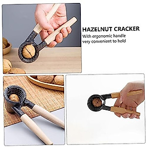 Black Walnut 1pc Nutcracker Macadamia Electric Tool Crab Tools Metal Nut Opener Plier Seafood Crackers Tools Black Walnut Chestnut Nut Shell Walnut Shell Commercial