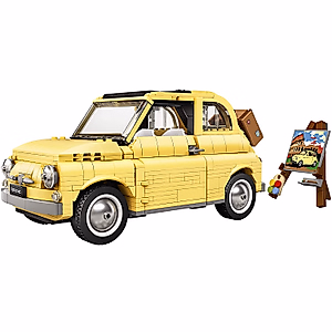 LEGO Creator Expert Fiat 500 10271 Toy Car Building Set for Adults and Fans of Model Kits Sets Idea (960 Pieces)