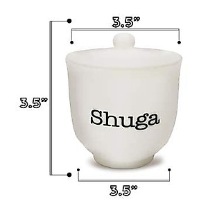 Twerp Sugar Bowl and Butter Dish