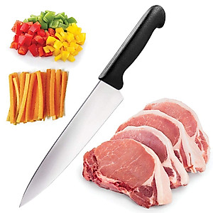 chef knife 8 Inch - kitchen knife European steel - best chef knife for High Carbon Stainless Steel - Chopping knives for Budding Kitchen, cooking knives, and for professional chef knives