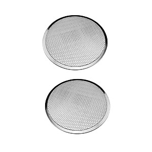 Unknown 2pcs Round Aluminum Screen Mesh Oven Plate 16inch