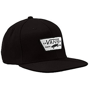 Vans Full Patch Snapback Cap One Size True Black