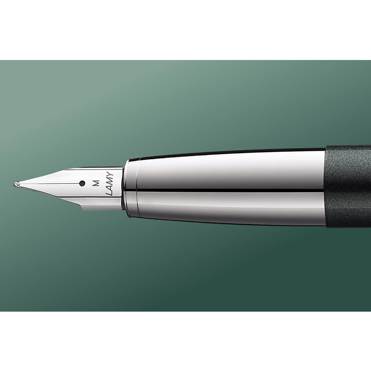 0Lamy - Studio 066 Fountain Pen - Black Forest Special Edition - Extra Fine Nib