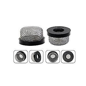 YESHINDA Stainless Steel Mesh Strainer 3/4"- 14, Aerator Screen Strainer Stainless Compatible for Livewell Pump and Baitwell