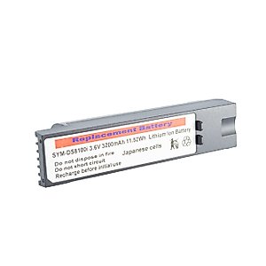 Replacement Battery for Zebra DS8178 Wireless Barcode Scanners, Li-Ion Rechargeable 3200mAh Extended Life | Replaces BTRY-DS81EAB0E-00, 81-176890-01, 71-176890-01