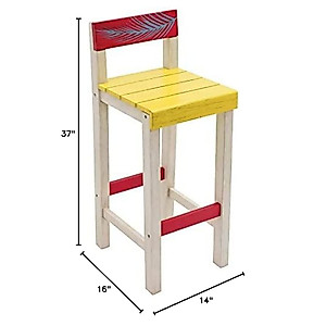 Margaritaville Outdoor Indoor Wood Bar Stool - One Particular Harbour