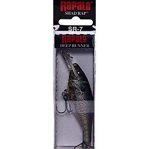 Rapala Shad Rap 07 Live Bluegill Lure, Multi, One Size (SR07BGL)