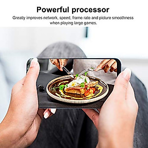 Unlock Smart Phone, 7.2in for Waterdrop Screen Dual Cards Dual Standby Smartphone 1+16GB QuadCore Moblie Phone 2MP 5MP Autofocus Double Cameras(Blue)